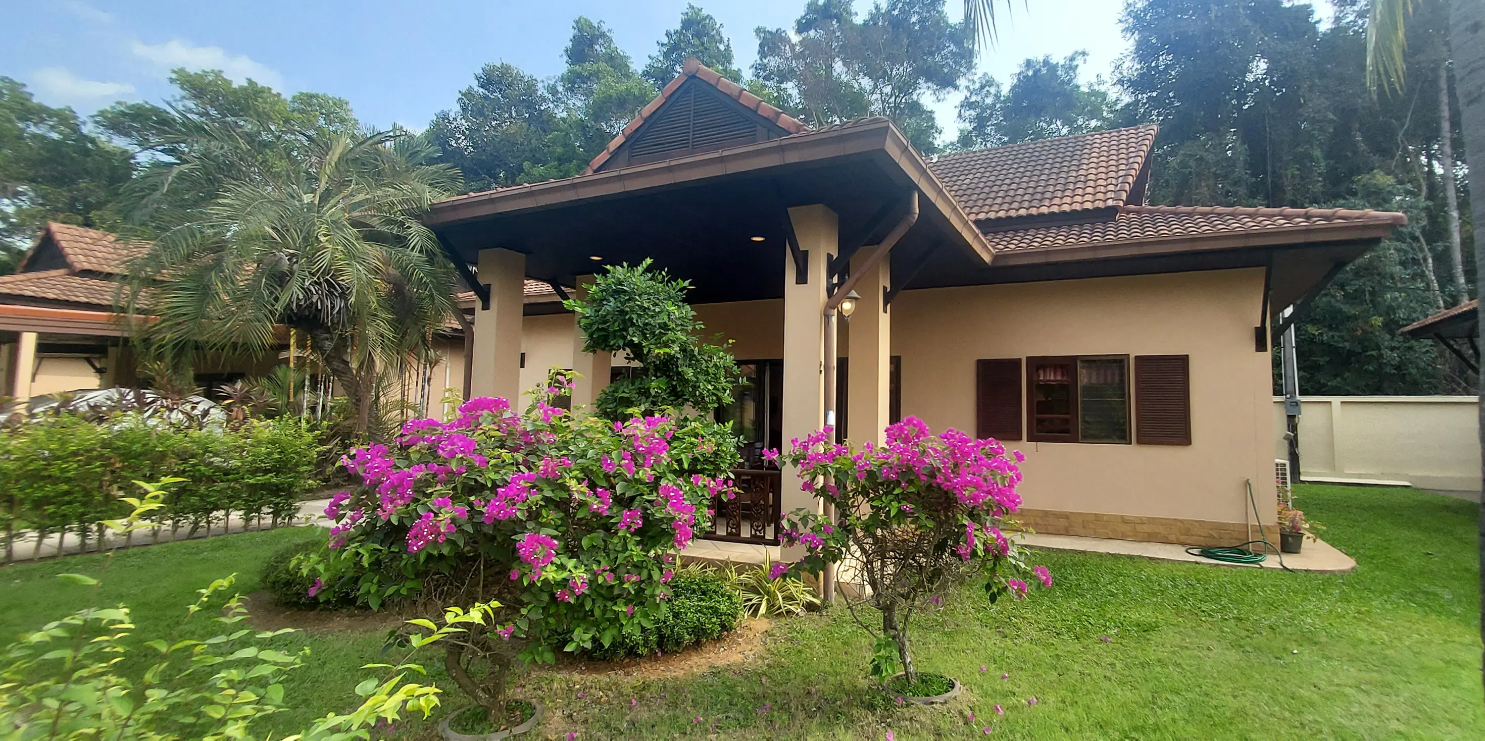 Villa in undisturbed location in well maintained Sunflower, Mae Phim ...